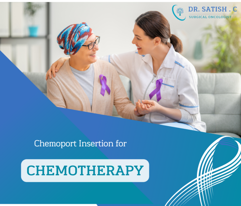 Chemo port Insertion for Chemotherapy - drsatishc
